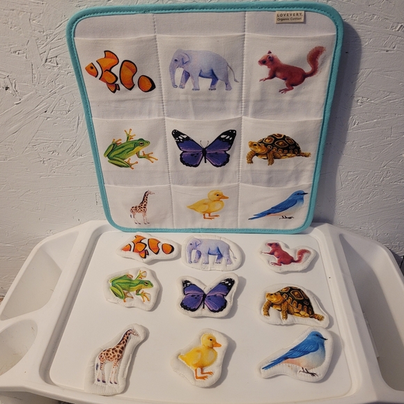 LOVEVERY | Toys | Animal Matching Puzzle For Kids Multicolor | Poshmark